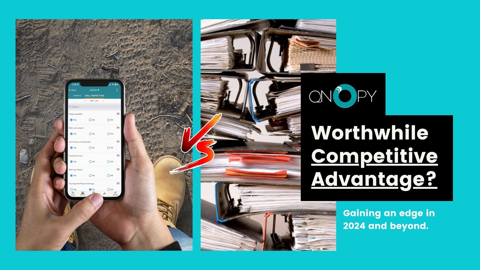 Competitive Advantage: Field Data Collection Digitization | QNOPY